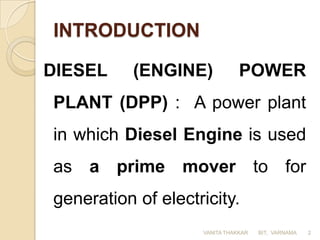 Diesel Power Plant | PPT