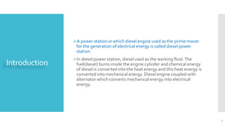 Diesel power plant | PPTX | Green Vehicles | Auto Type