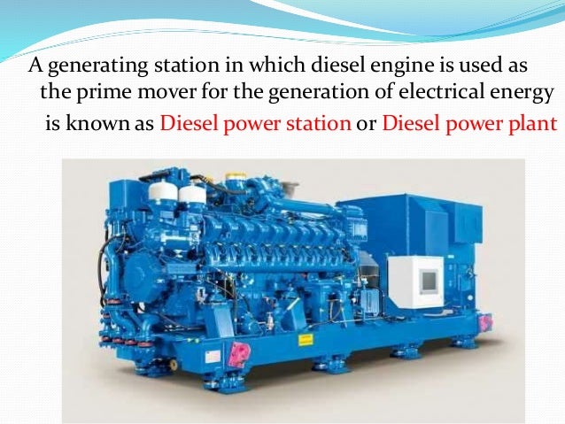 Diesel power plant
