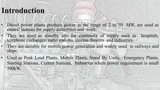 Diesel Power Plant | PPTX