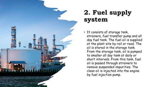 Diesel power plant | PPTX