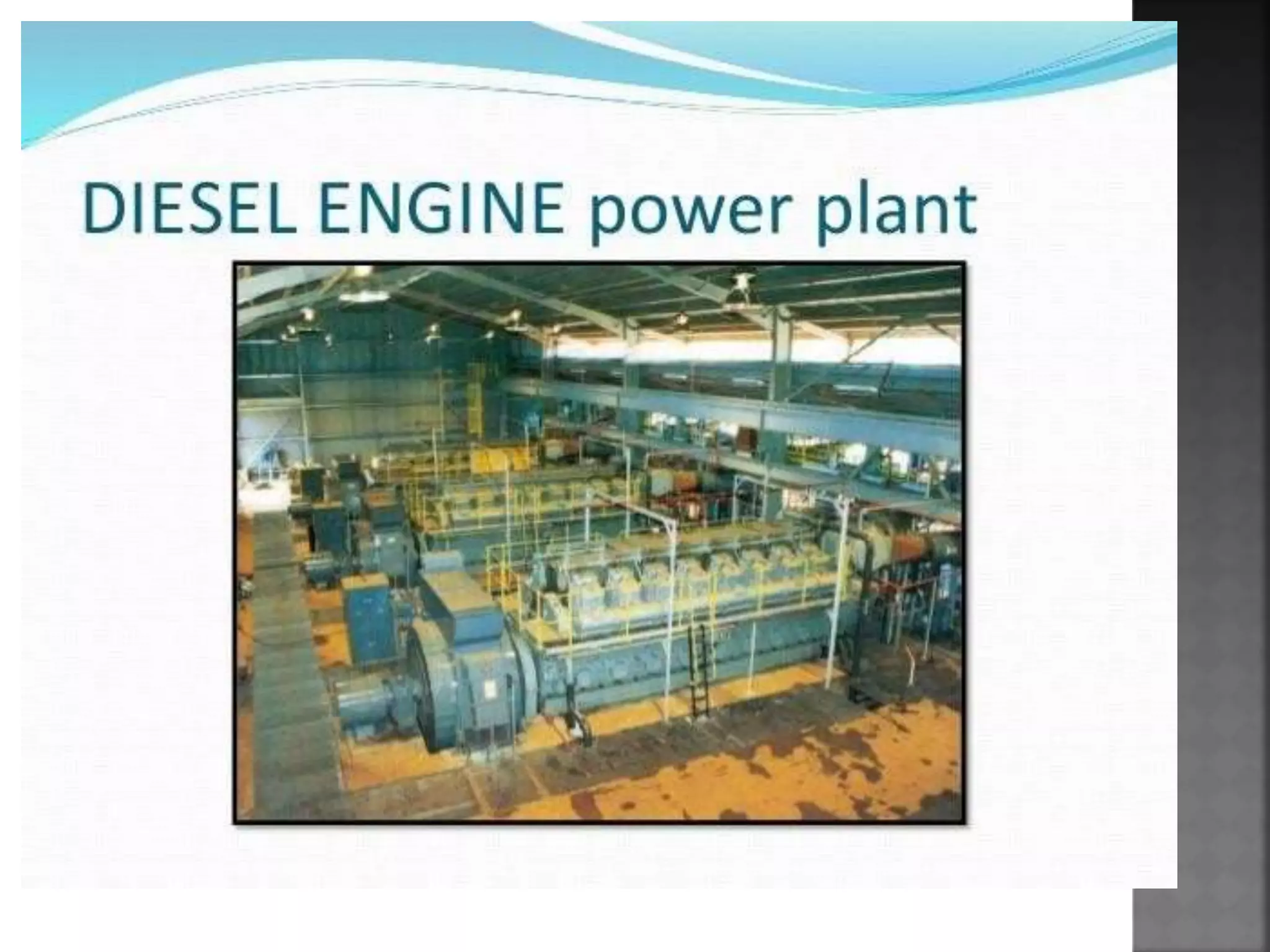 Diesel power plant | PPTX