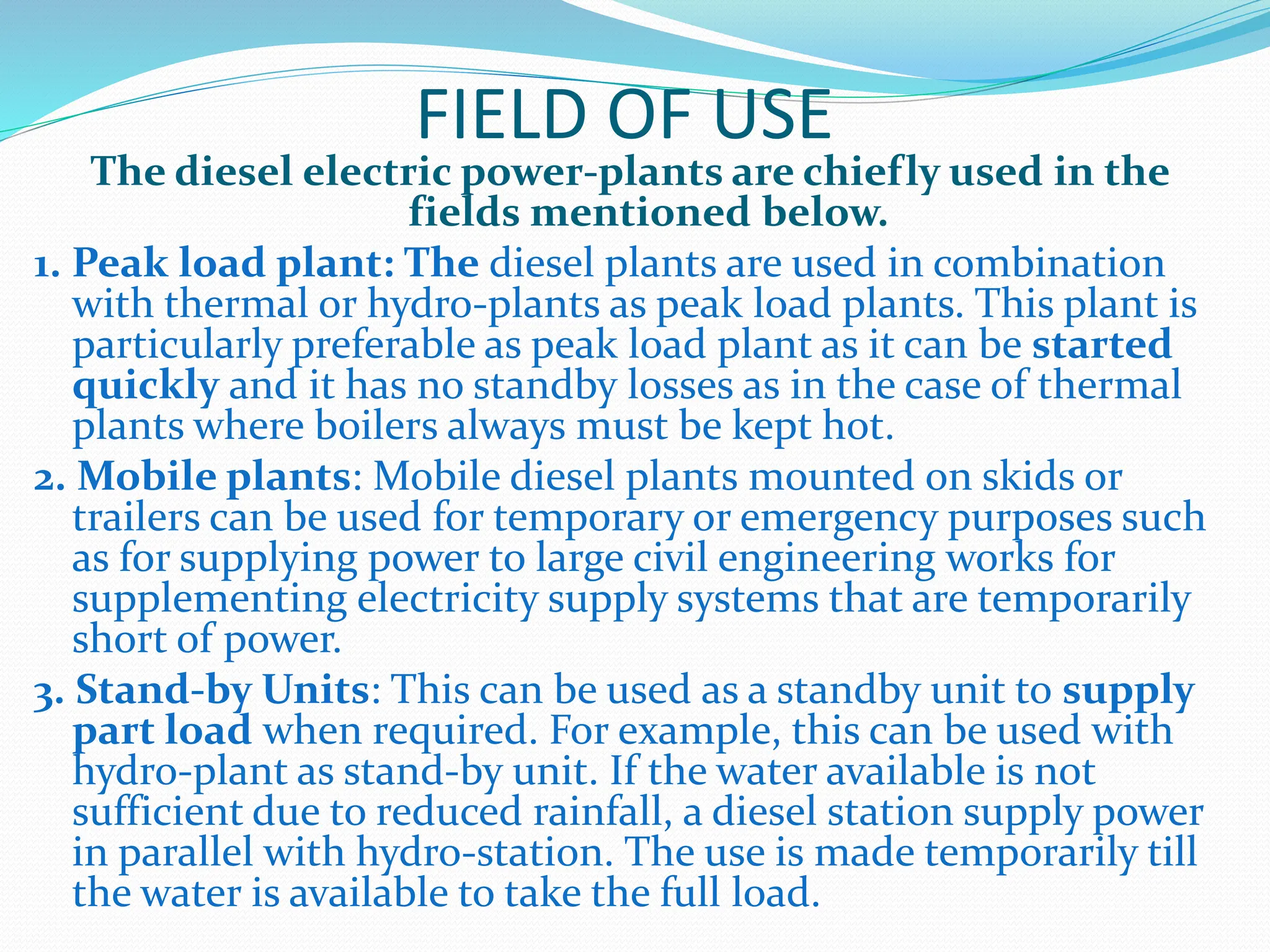 Power plant Diesil Engine system set up and maintenance | PDF