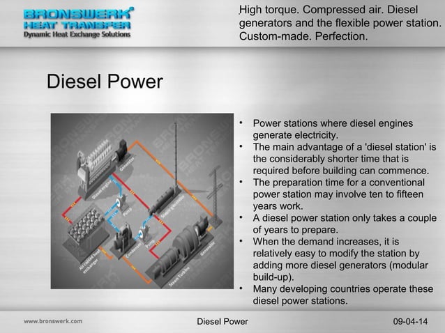 Diesel power work horses for electricity. | PDF