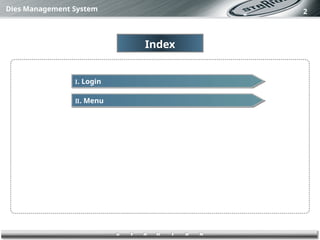 Dies Management System Rev for Manufacturing Electronic | PPTX