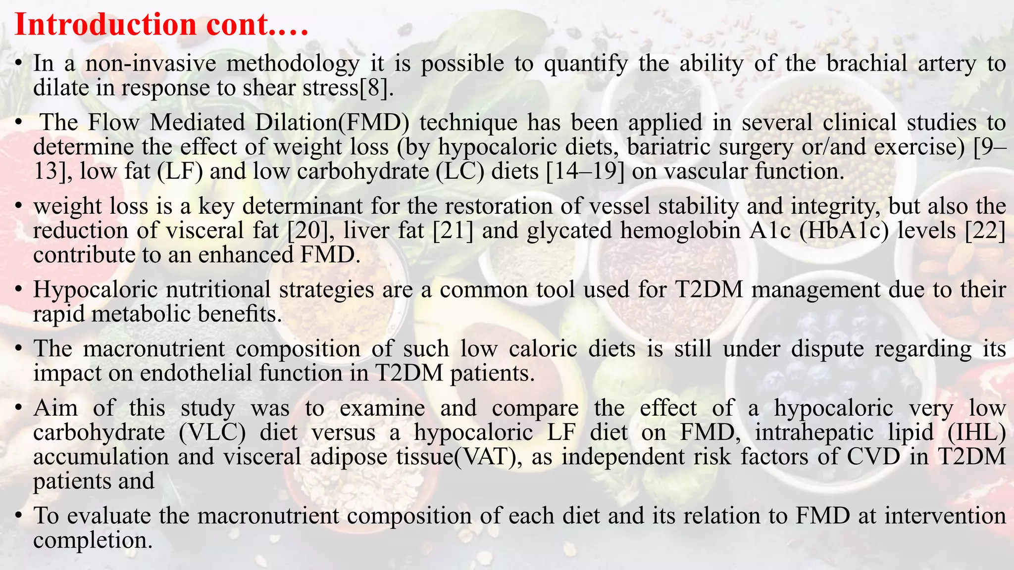 Importance of fat restriction for type-2 Diabetes | PPTX