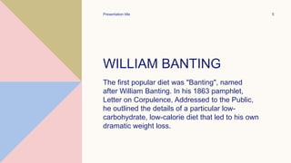 Diet.pptx | Weight Loss | Healthy Living