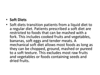 Different Types of Diet - Dietary Depart | PPTX