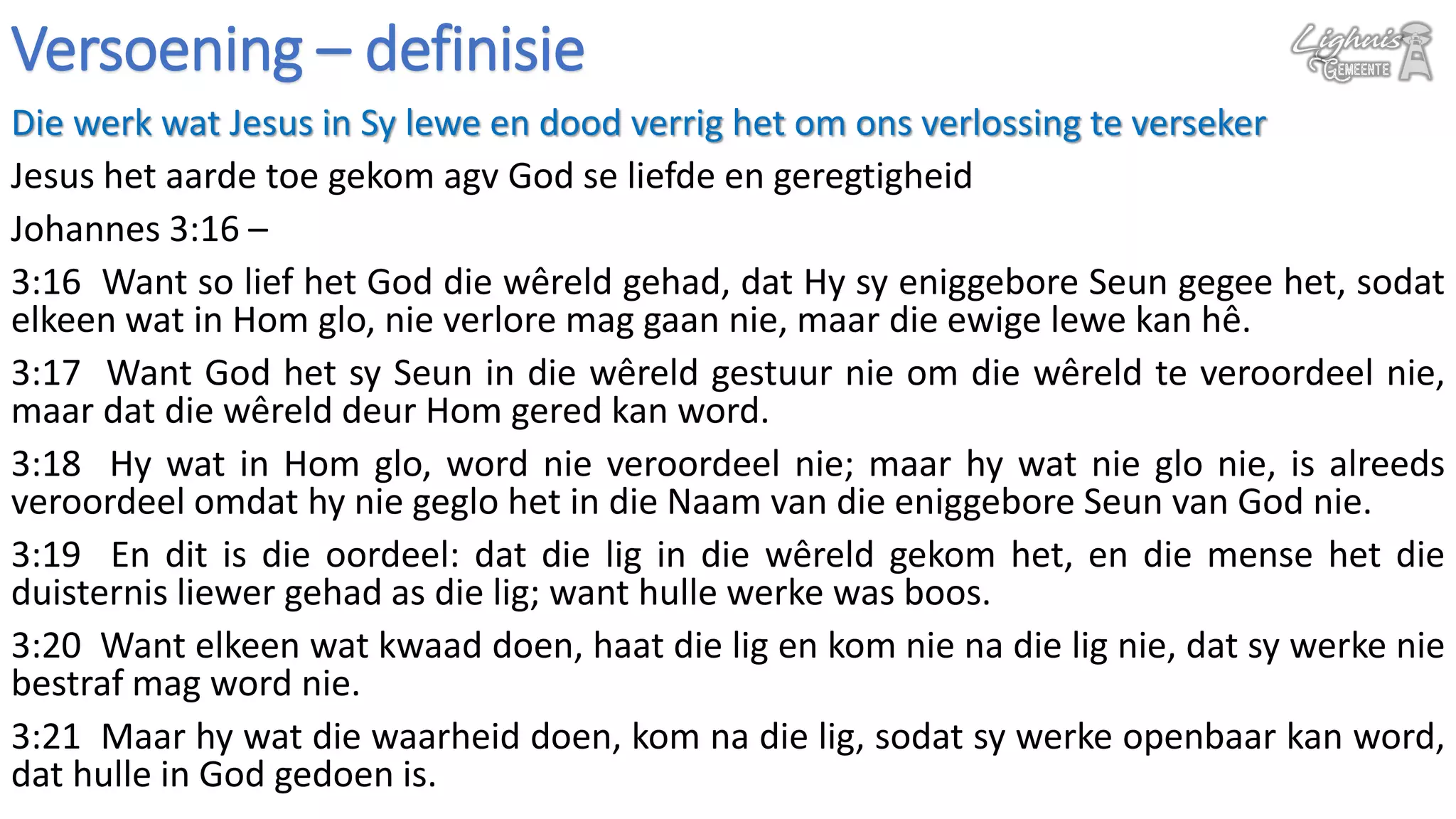 Die tabernakel deel 9 die dag van versoening | PPTX