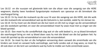 Die tabernakel deel 9 die dag van versoening | PPTX