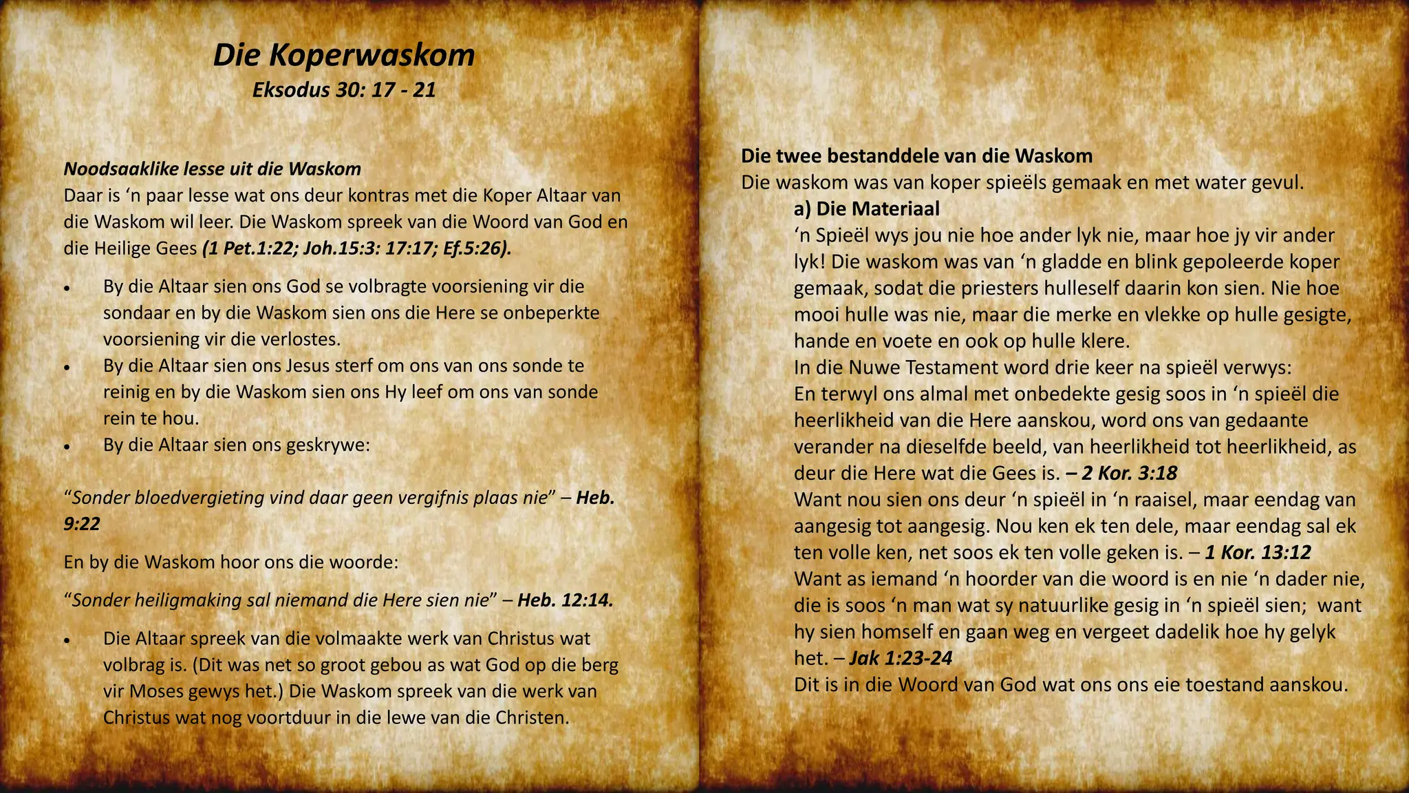 Die Tabernakel van Moses en wat dit vir ons wys..pptx