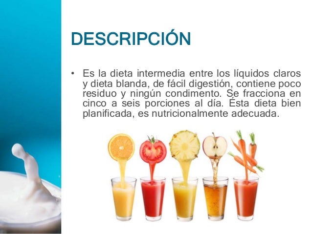Dieta de líquidos completos