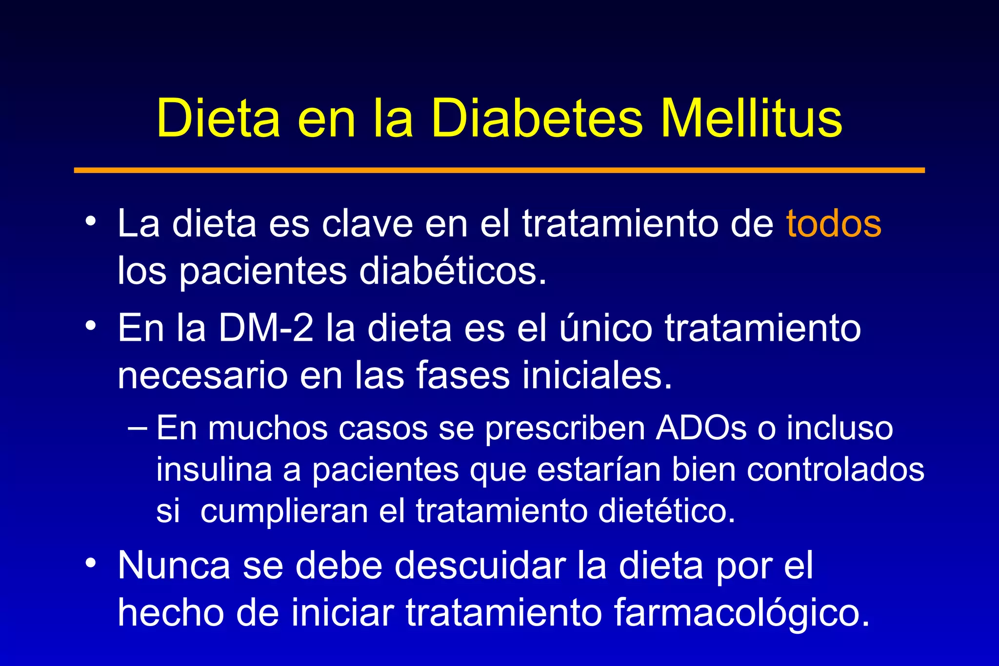 Dieta Diabetes Mellitus | PPS