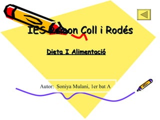 Dieta I Alimentació | PPT