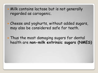 Diet and caries | PPTX | Dental Health | Diseases and Conditions