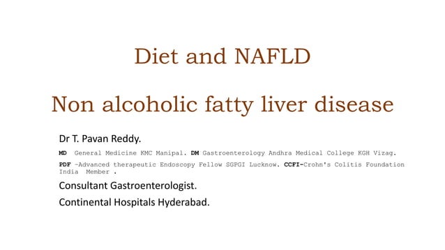 Diet and NAFLD.pptx dieatry interventions fatty liver disease | PPTX
