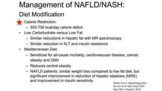 Diet and NAFLD.pptx dieatry interventions fatty liver disease | PPT