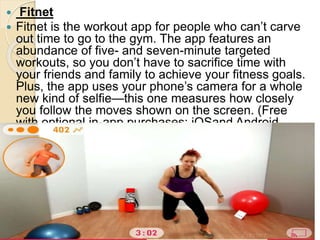 Diet and physical activity application | PPT