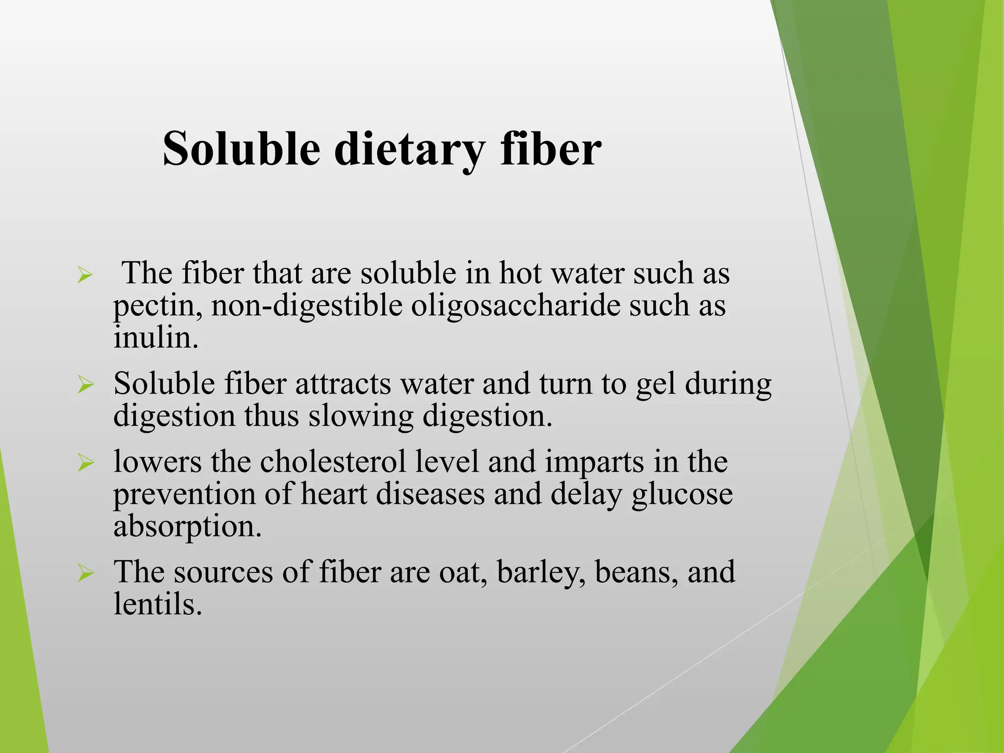 Dietary fiber | PPTX