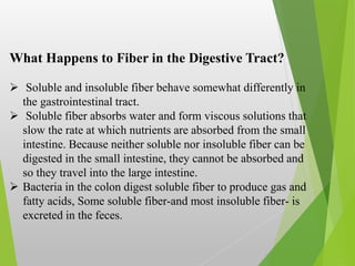 Dietary fiber | PPTX