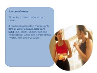 Dietary fibre & water | PPTX