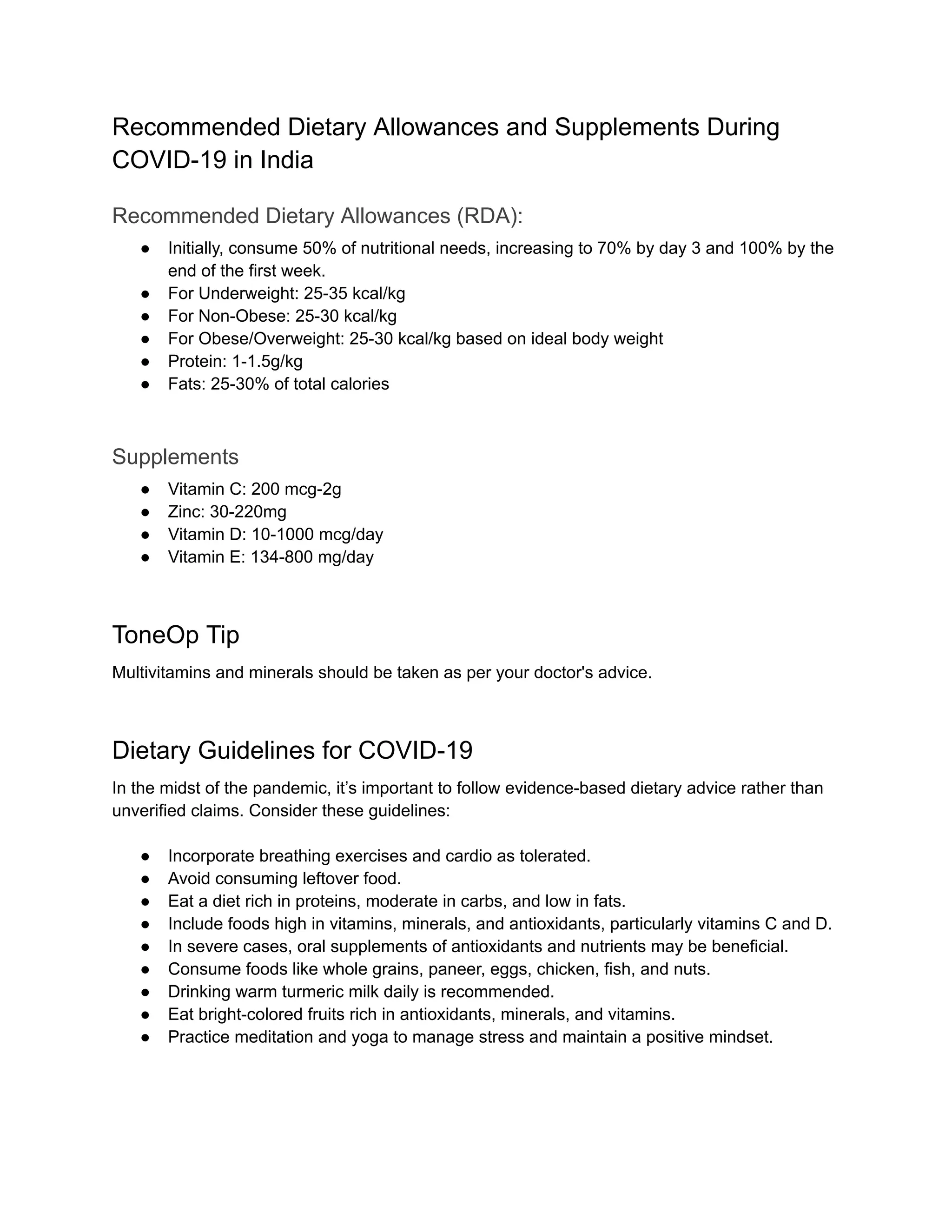 Dietary Guidelines for COVID-19 Patients in India.pdf