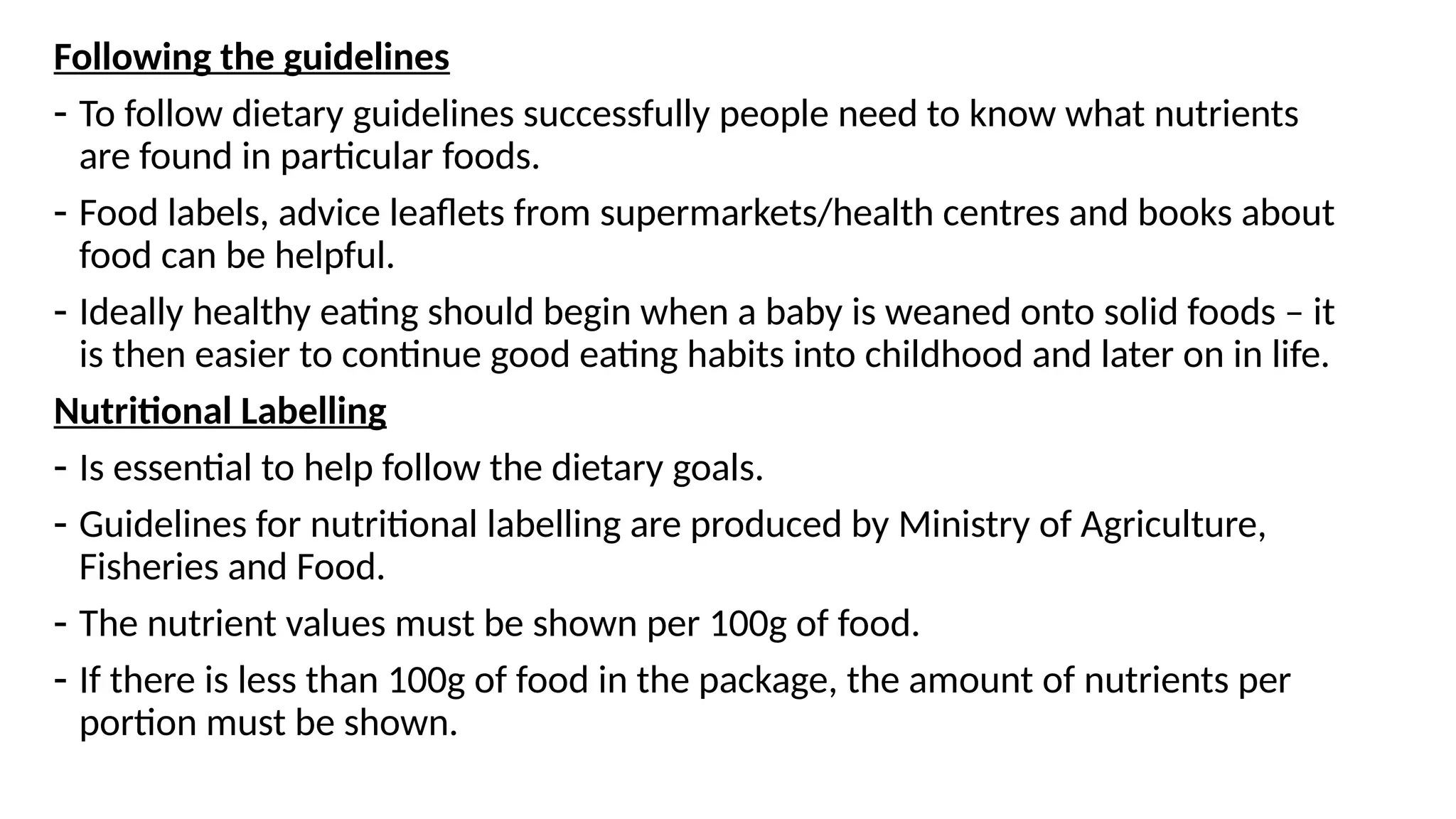 DIETARY GUIDELINES in food and nutrition.pptx