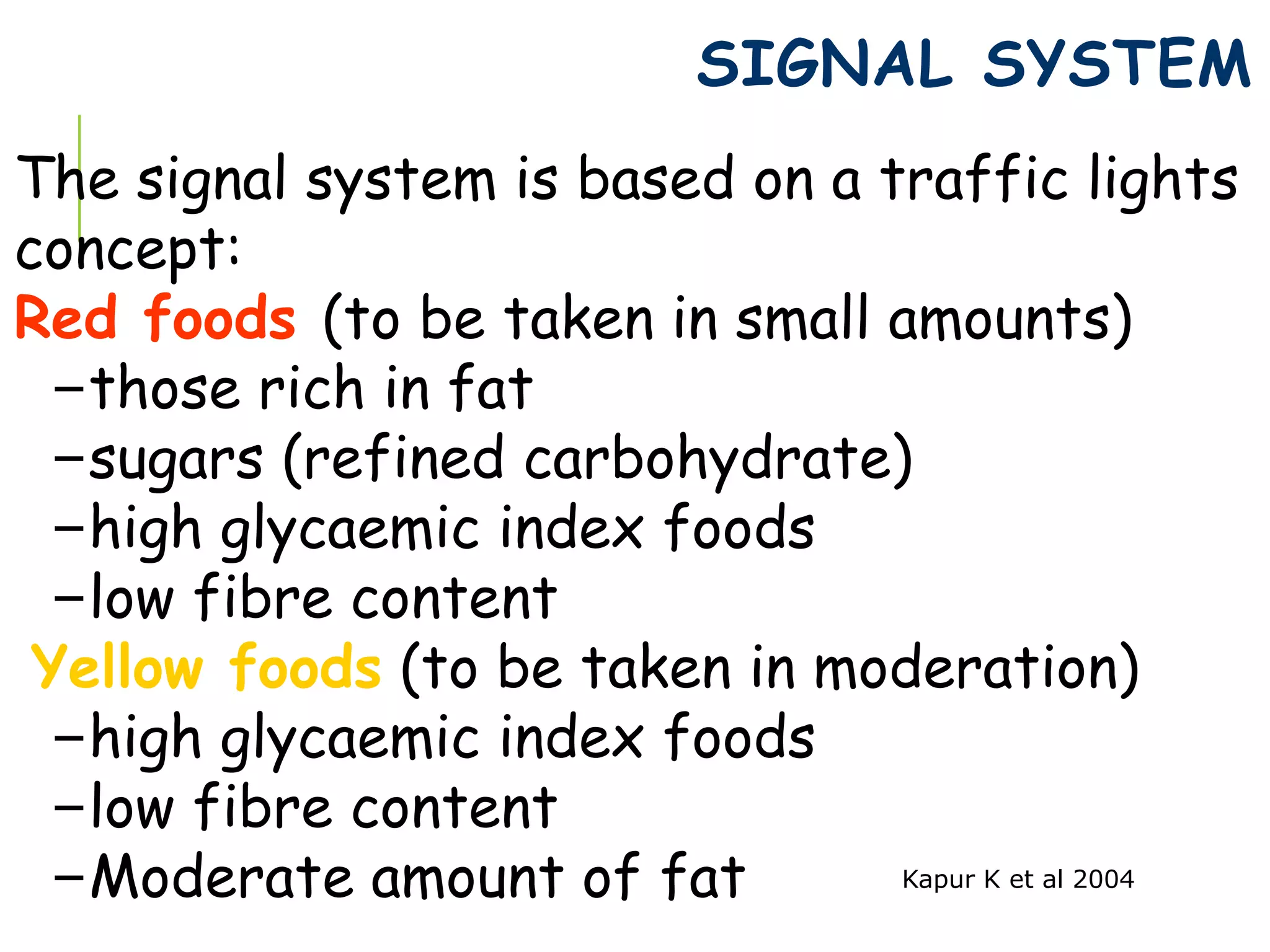Dietary management in DM | PPT