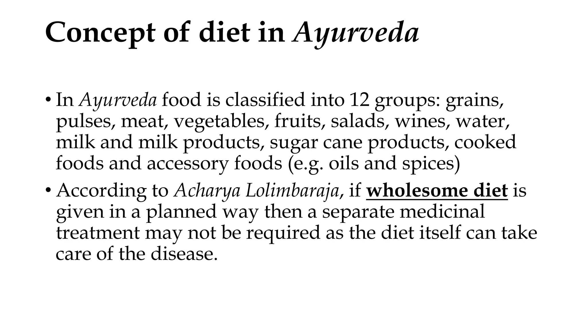 Dietary principles of naturopathy | PPTX