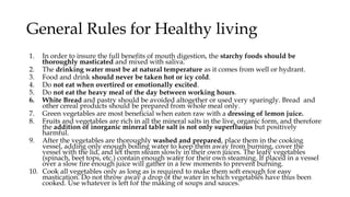 Dietary principles of naturopathy | PPTX