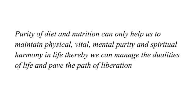 Dietary principles of naturopathy | PPT