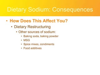 Dietary Sodium | PPSX