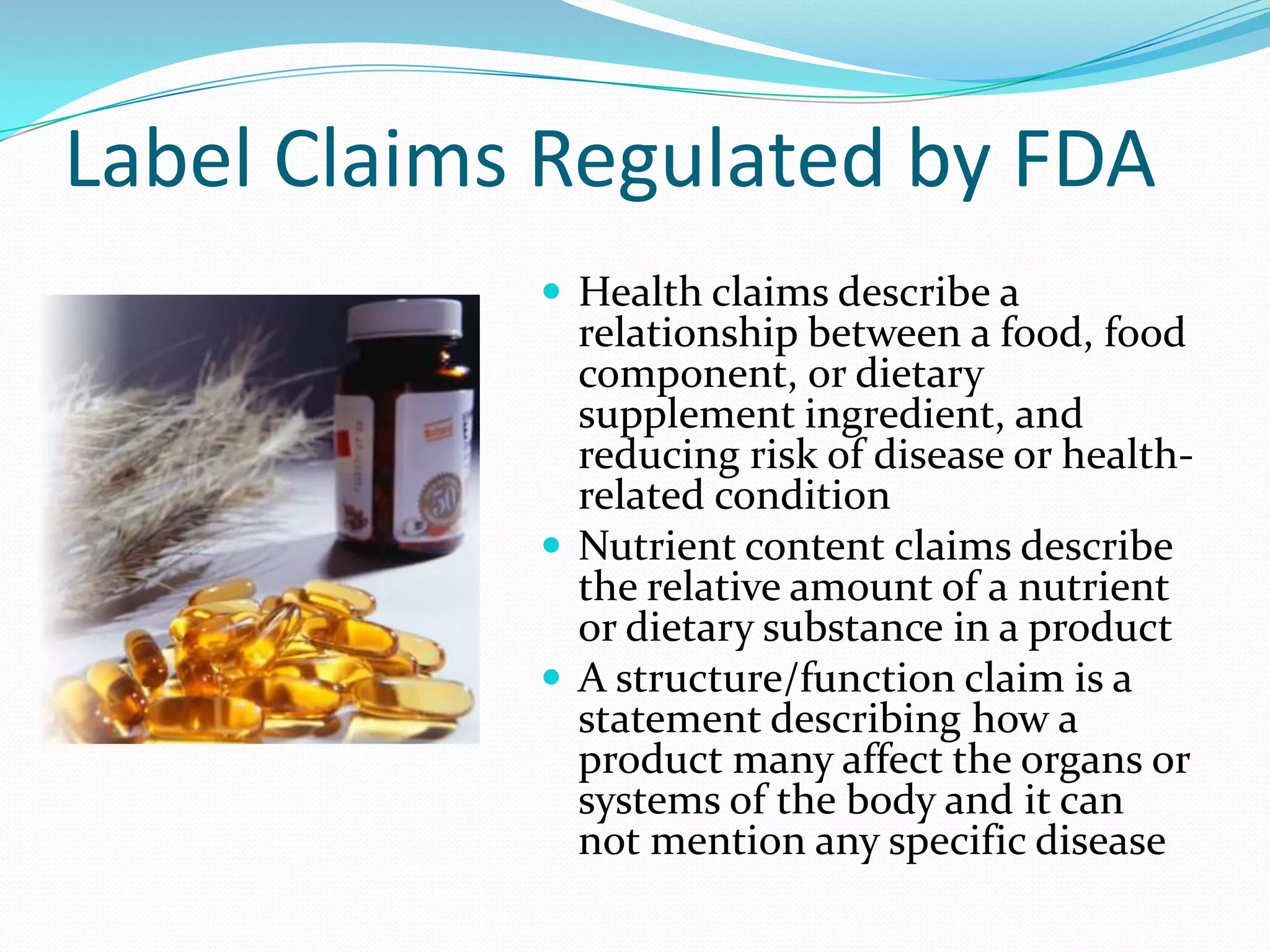 Dietary supplements | PPTX