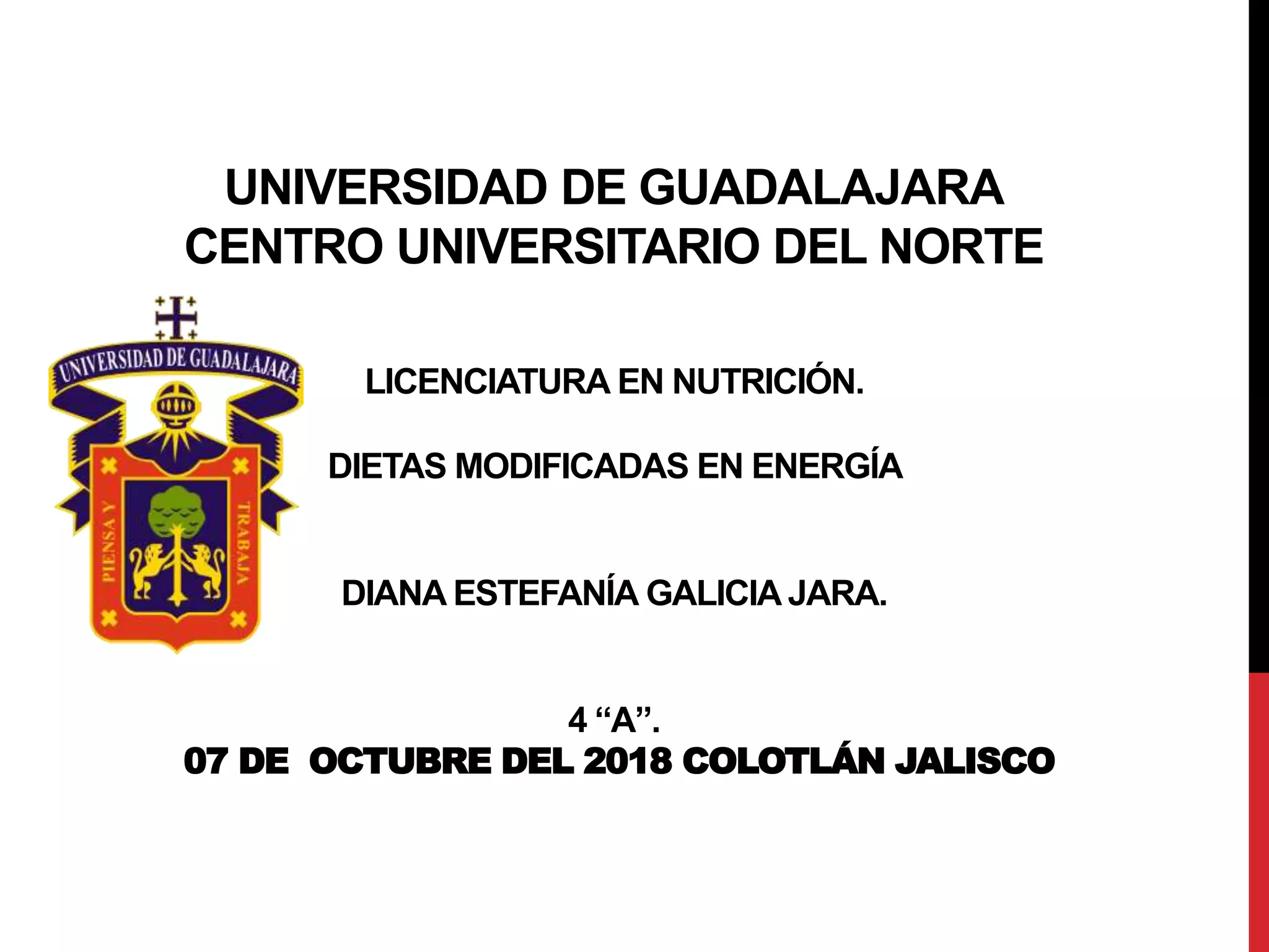 Dietas modificadas en energia | PPTX | Nutrition | Healthy Living