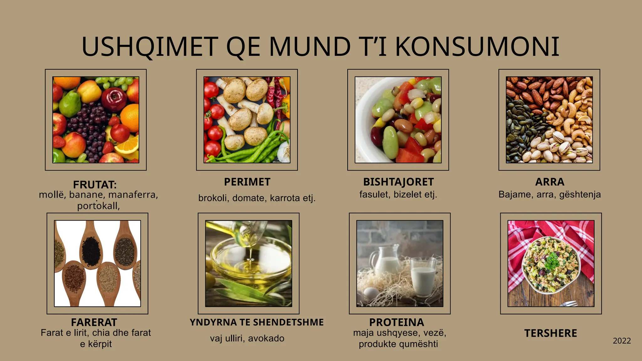Dieta vegjetariane - Eriona.pptx projekt | PPTX