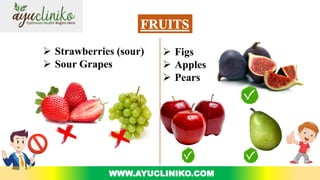 Diet Chart for Skin Disorders | PPT