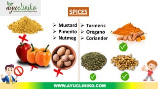 Diet Chart for Skin Disorders | PPT