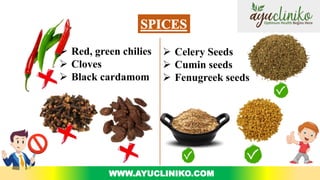 Diet Chart for Skin Disorders | PPT