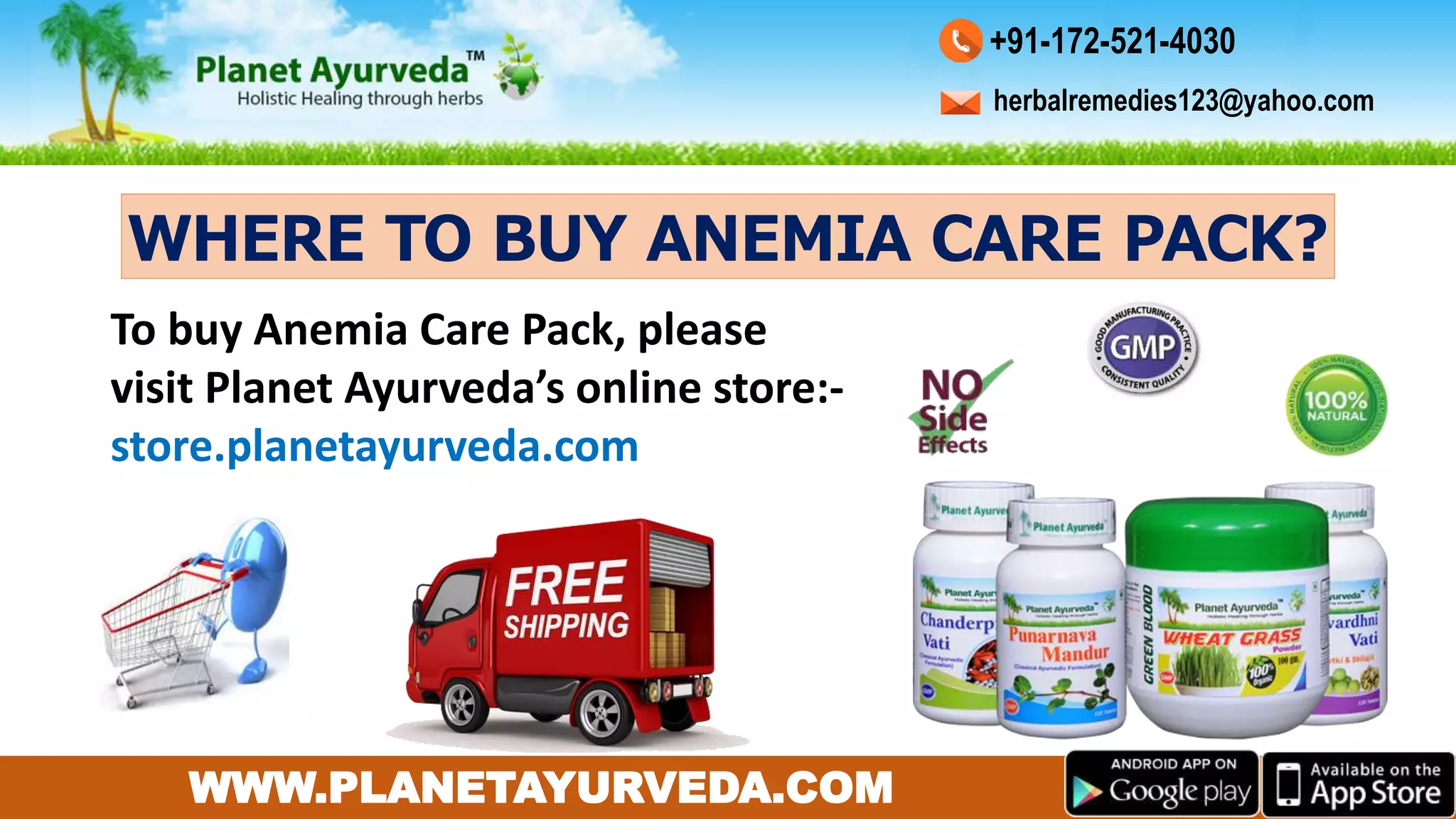 Diet Chart for Anemia (Low Hemoglobin) - Foods To Recommend & Avoid | PPT