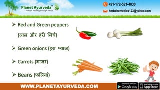 Diet Chart for Anemia (Low Hemoglobin) - Foods To Recommend & Avoid | PPTX