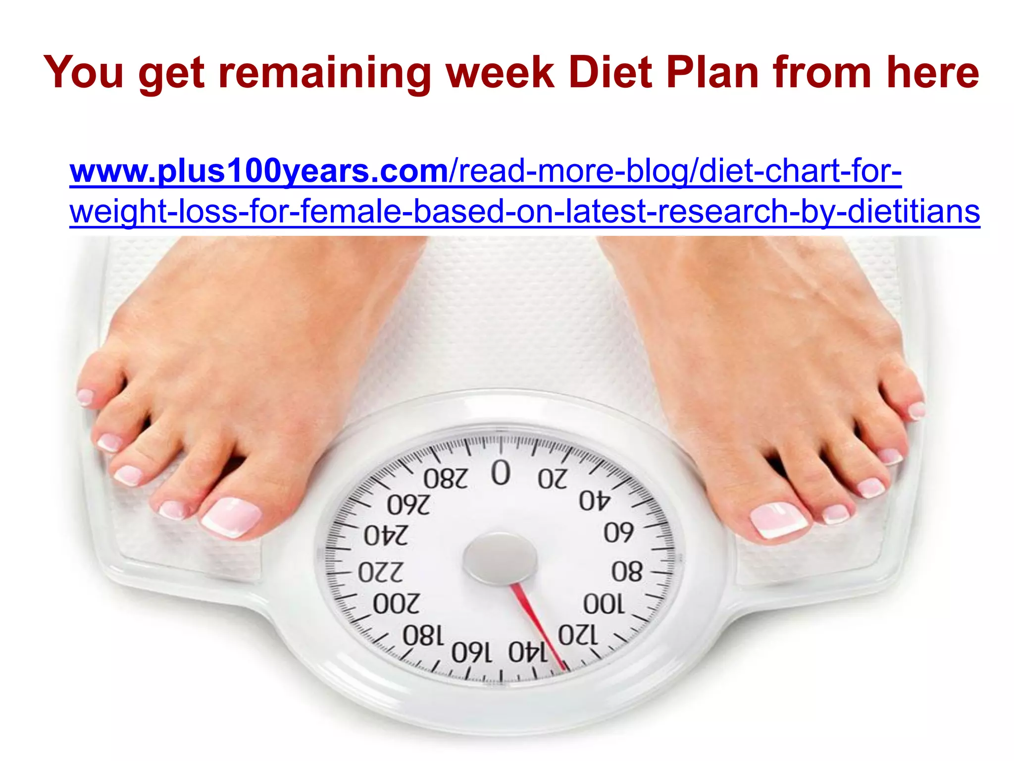 Diet chart for weight loss for female - one month weight loss diet plan ...