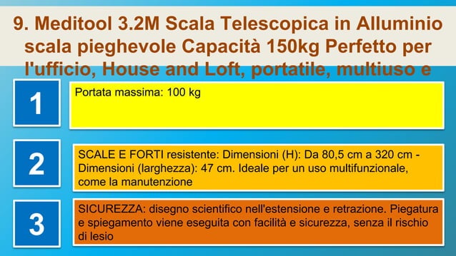La top 9 scala 9 gradini nel 2018 | PPT