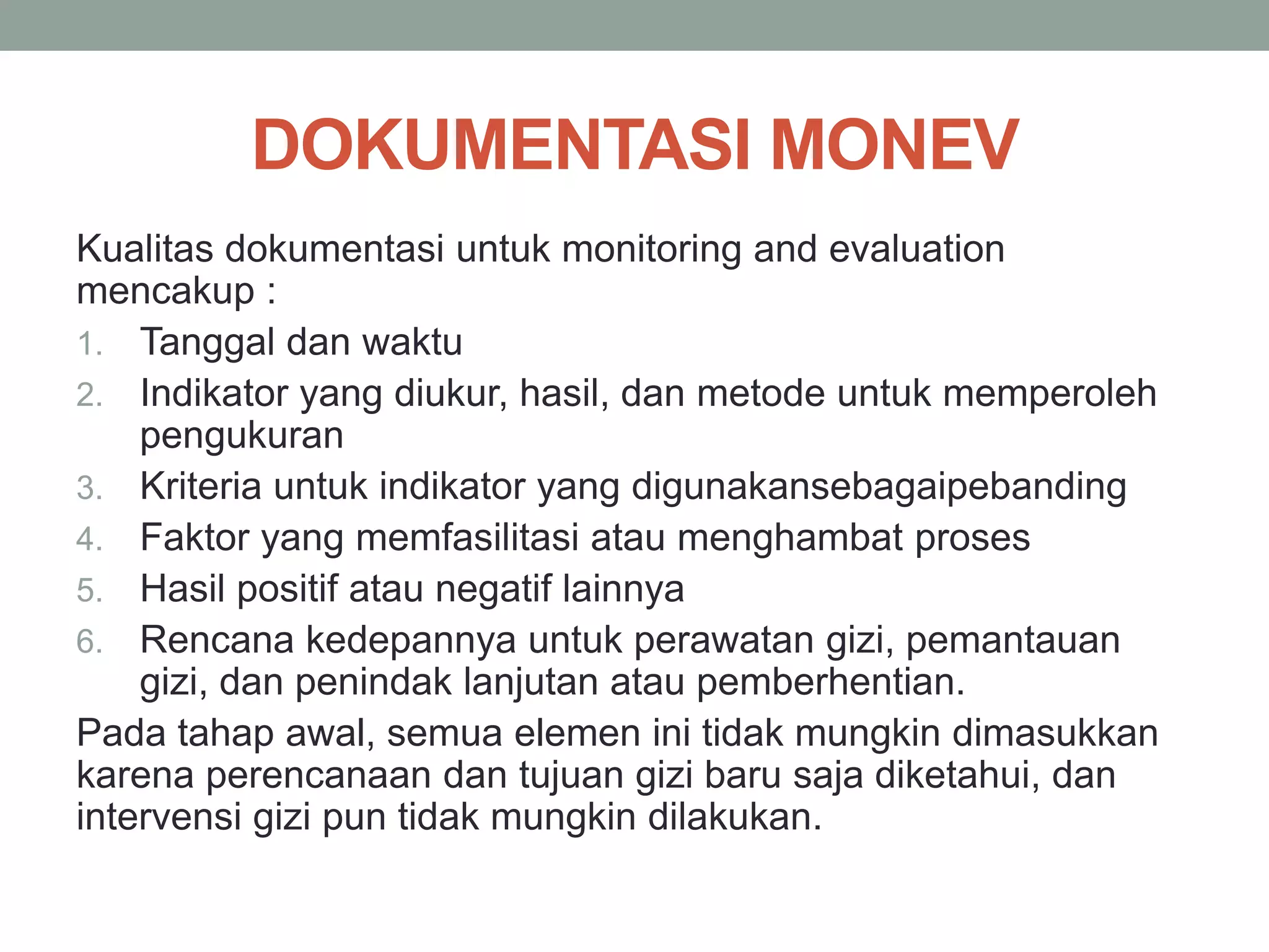 Konsep PAGT - Monitoring dan Evaluasi | PPTX