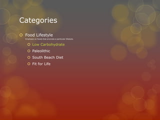 Diet faddism | PPTX