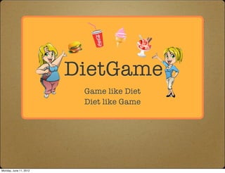Diet game_Oyun gibi Diet_Diet gibi Oyun | PPT