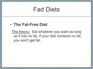 Dieting pp | PPTX