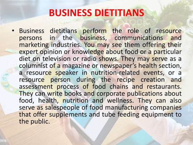 Dietitian | PPTX