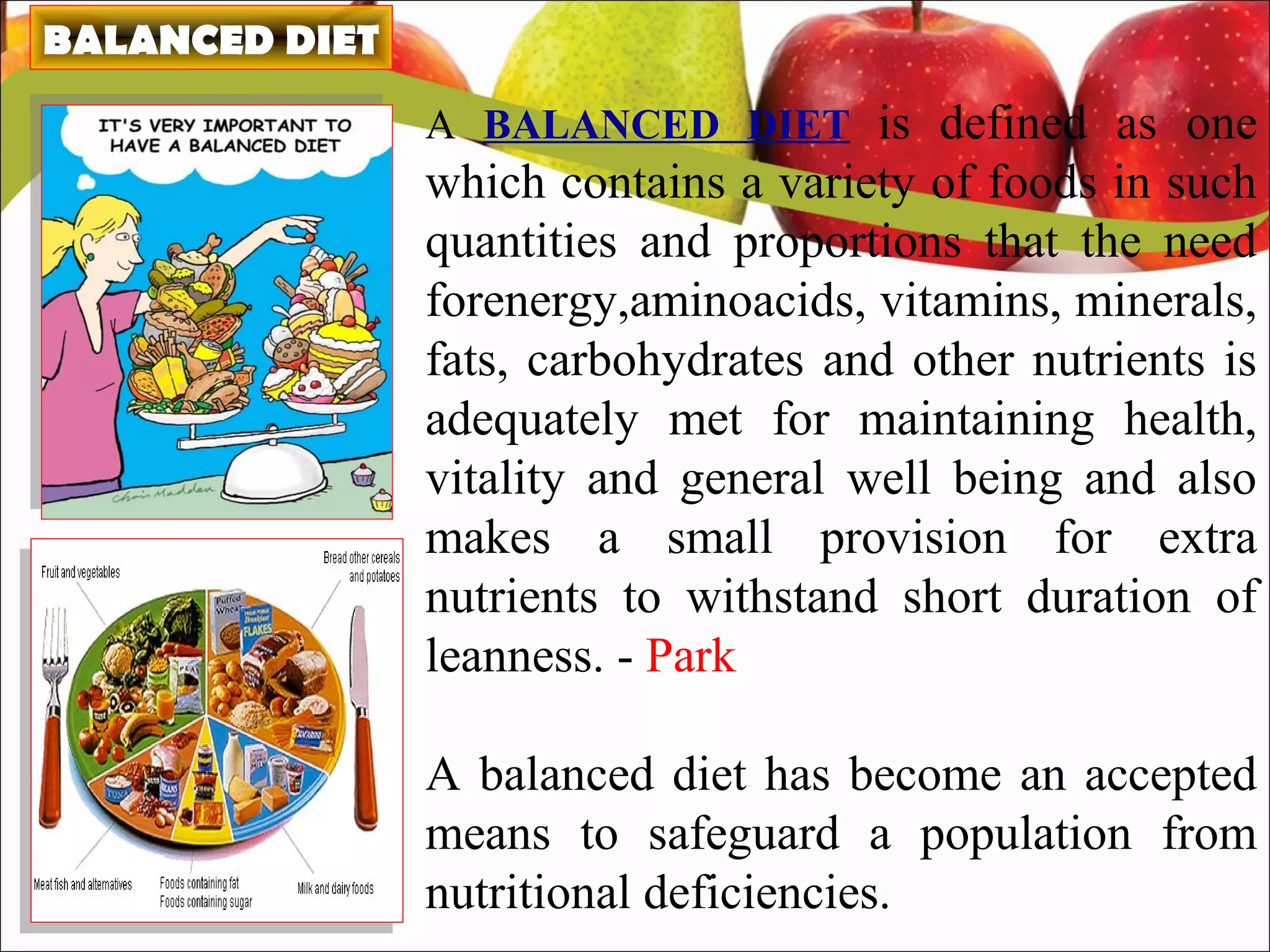 Diet and nutrition | PPT