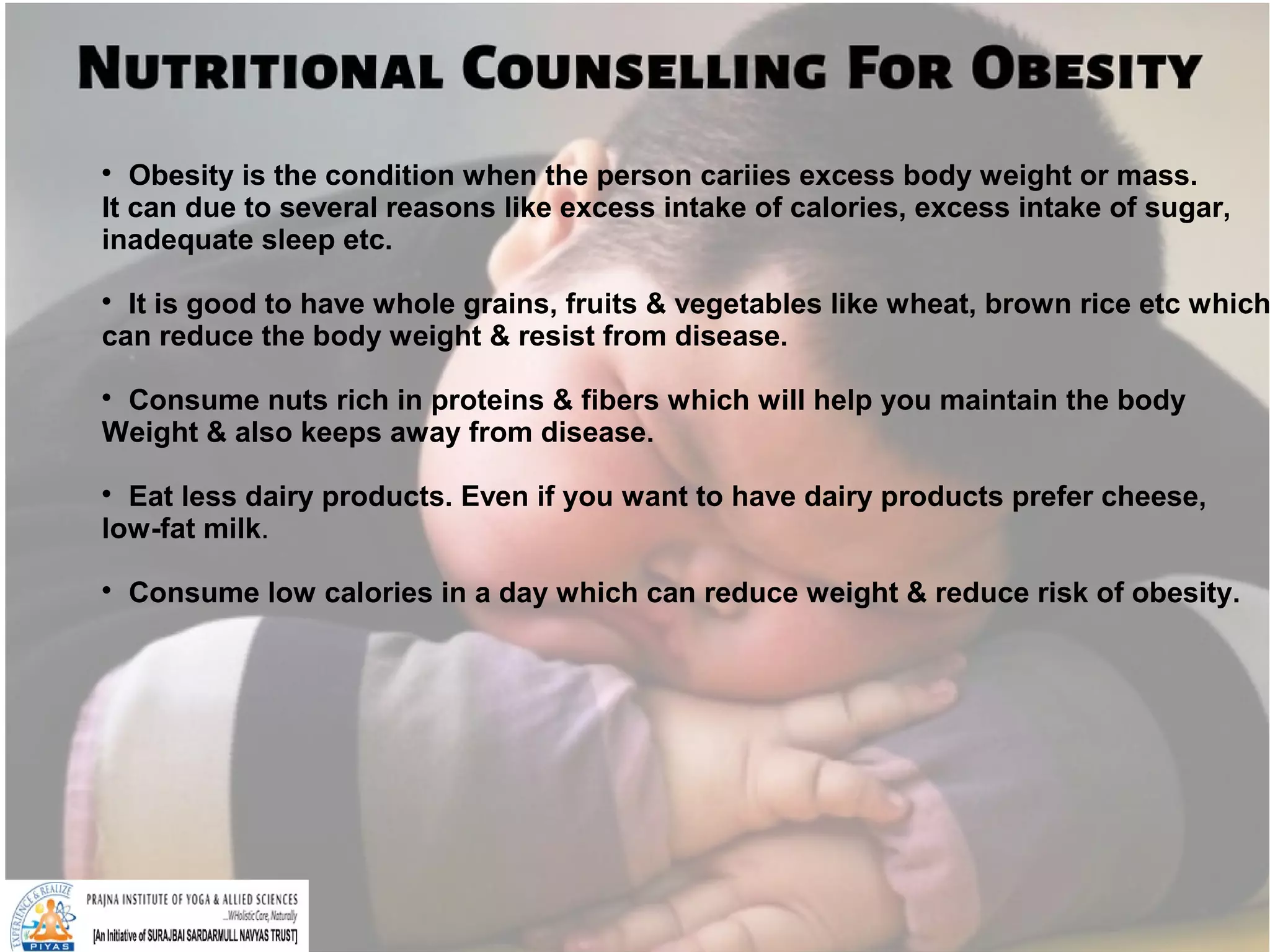 Diet & nutrition counselling | PPT