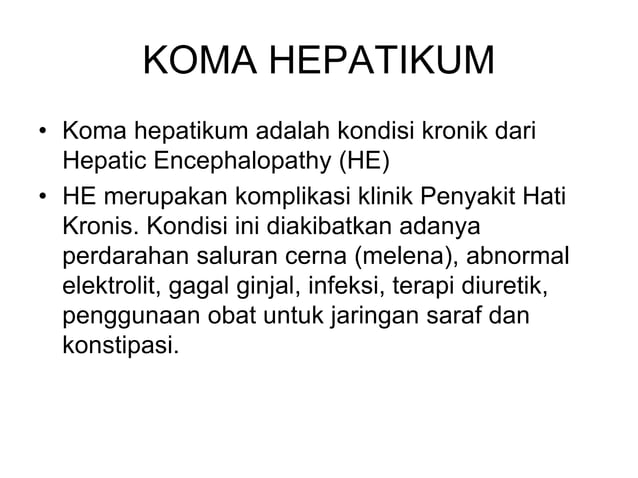 Diet pada penyakit hati | PPT